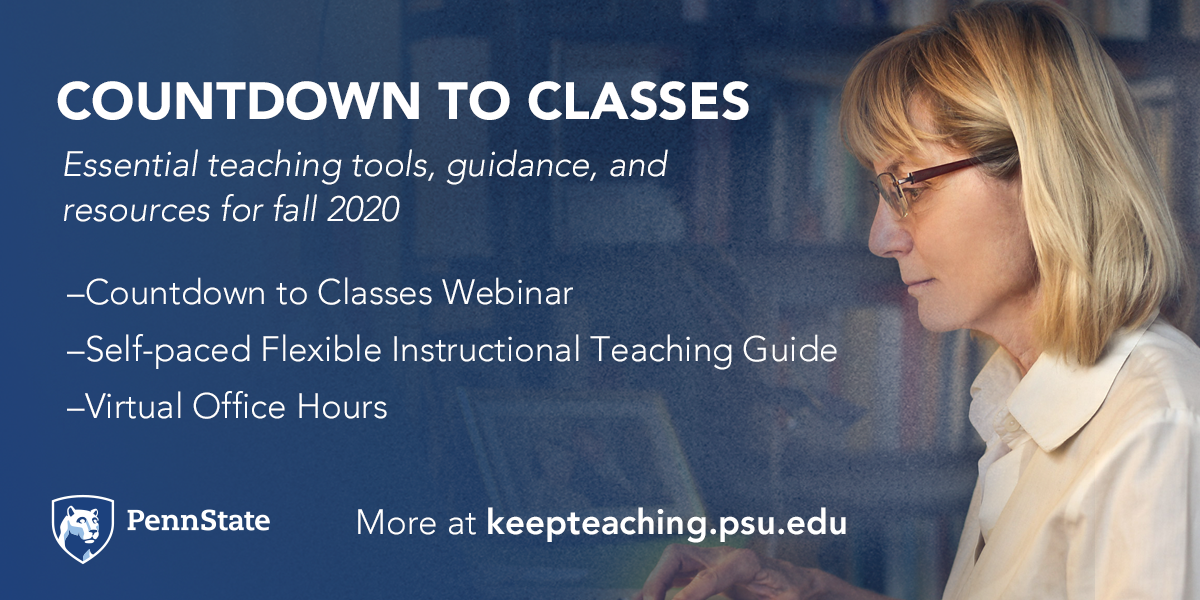 'Countdown to Classes' toolkit available to help instructors prepare ...